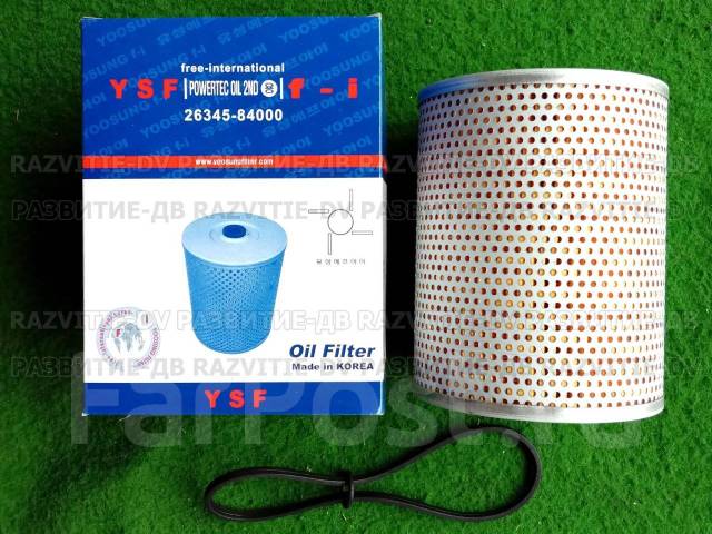 Фильтр масляный катридж D6A 6D22 D8A D6C D6CA h=160 Free Int 2634584000 ...