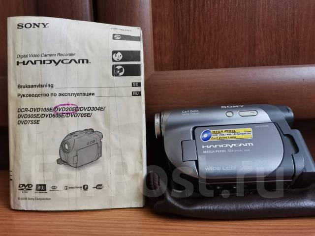 Видеокамера Sony handycam DCR-DVD105E - Видеокамеры во Владивостоке