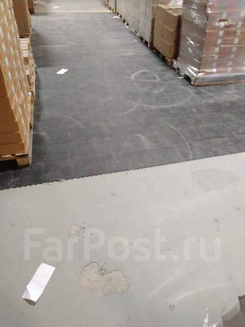 Модульная плитка ПВХ (напольное). Идеально для гаража и склада. 1 кв ...