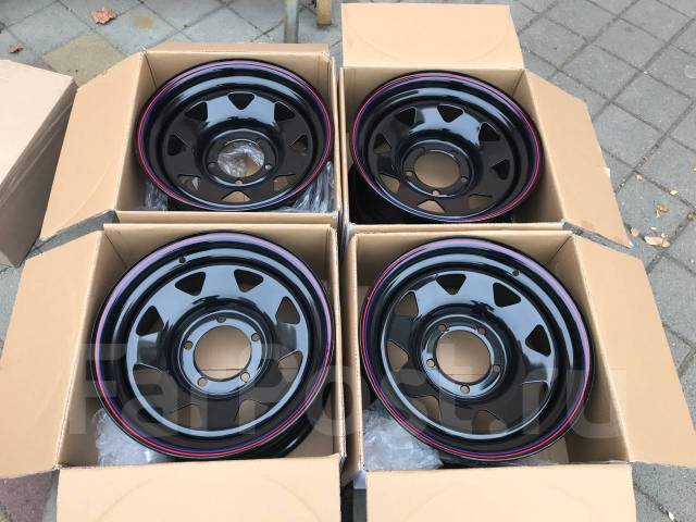 Штамповка диск R16x7 5x139.7 ET-5 CB110.1 Черный УАЗ - Диски во ...