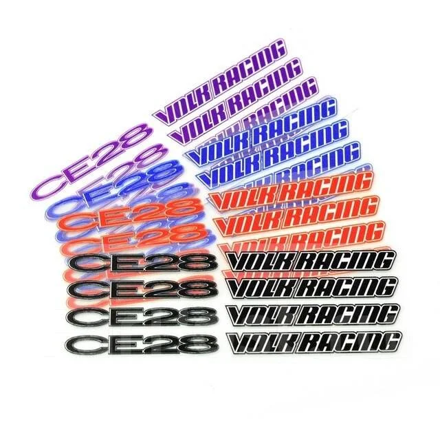 Наклейка volk racing ce28! Комплект на 4 диска купить во Владивостоке ...