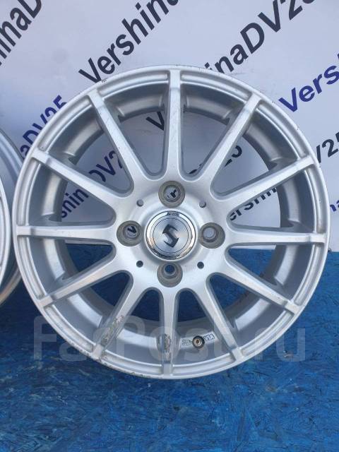 Литые диски R14 4x100 б/у из Японии, Weds, 14", 1 шт, 4 шт, в наличии ...