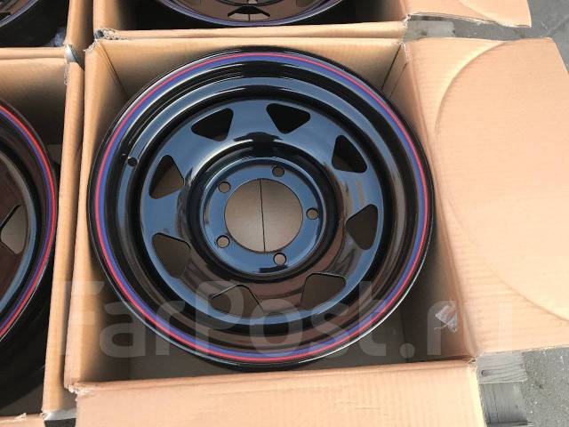 Штамповка Диск R15x7 5x139.7 ET-5 CB110.1 Черный, уаз, 15", 1 шт ...