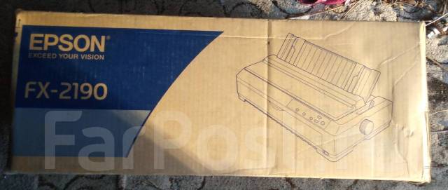 Принтер матричный А3 Epson FX-2190 (новый в коробке), в наличии во ...