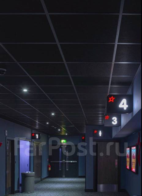 Цветной подвесной потолок, стеновые панели Рокфон Колор-олл 34 цвета ...
