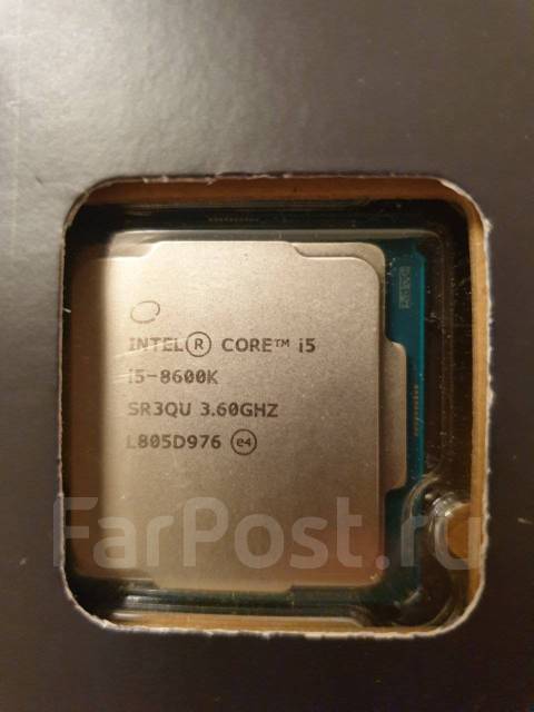Процессор Intel Core i5-8600K, 3.6Ггц- 4.3Ггц, LGA1151 v2, новый, в ...