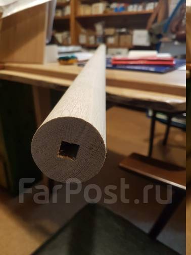 Поручень деревянный круглый 50 мм - Пиломатериалы, изделия из дерева во ...