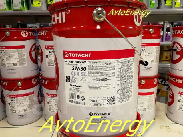 Totachi NIRO HD 5W30 CI-4/SL Diesel, 19л. В наличии ул Хабаровская 15В ...