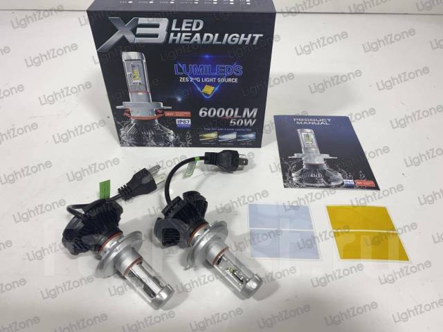 Лампочки Светодиодные H4 LED X3 купить во Владивостоке по цене: 1 499 ...