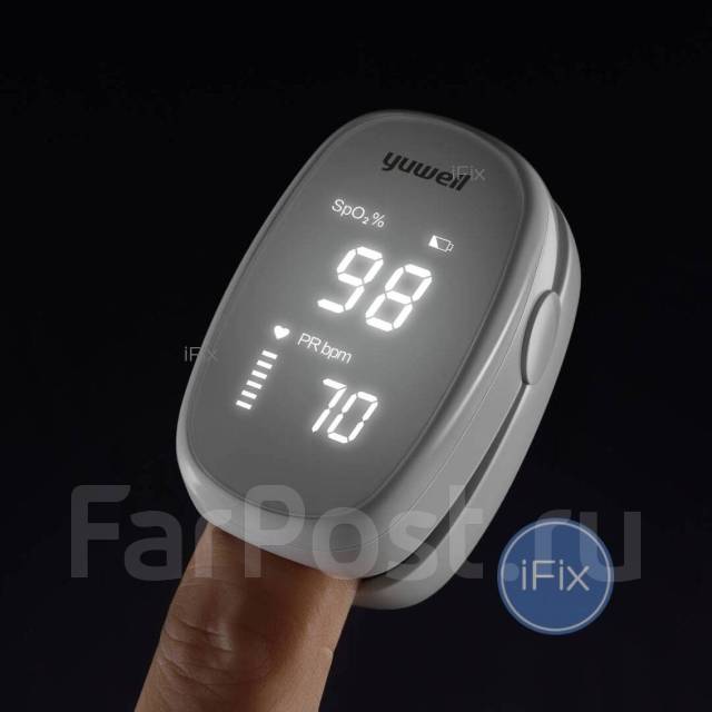 Пульсоксиметр Xiaomi Yuwell YX102. Оригинал. iFix, новый, в наличии ...