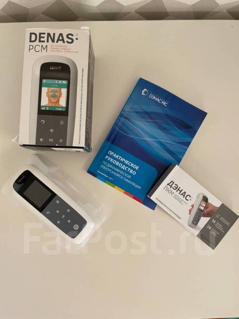 Электростимулятор denas pcm, б/у, в наличии. Цена: 9 000₽ во Владивостоке