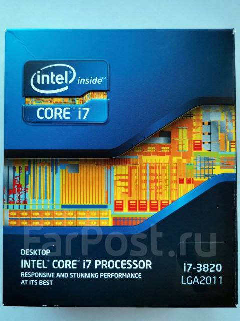 Процессор Intel Core i7-3820 3,60GHz 4c/8t LGA2011 - Процессоры в ...