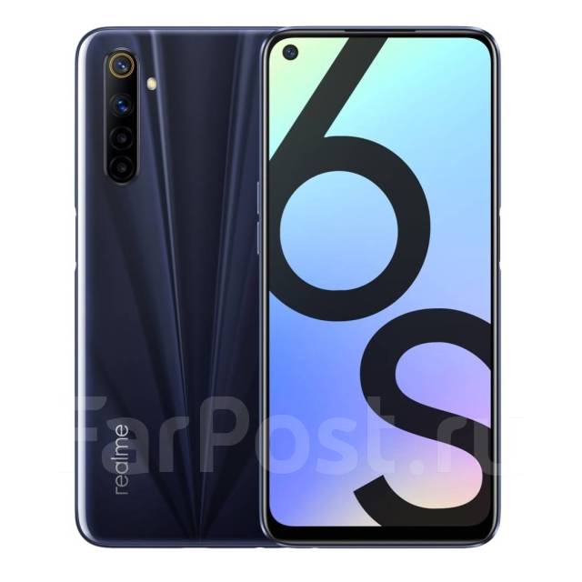 Телефон Realmi 6s новый, 6.50", моноблок, черный, 5G, Dual-SIM, NFC, в ...