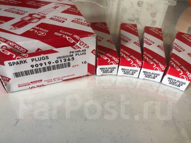 Свечи Зажигания FK16R-A8 Toyota ЦЕНА ЗА 4ШТ купить во Владивостоке по ...