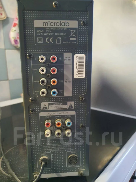 Продам усилитель от акустической системы microlab FC 730 - Ресиверы и ...