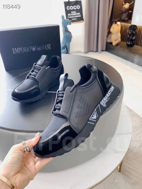 Мужские кроссовки Emporio Armani, люкс качество - Обувь во Владивостоке