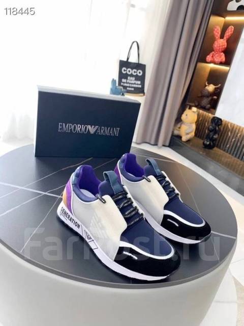 Мужские кроссовки Emporio Armani, премиум качество, 38, 39, 40, 41, 42 ...