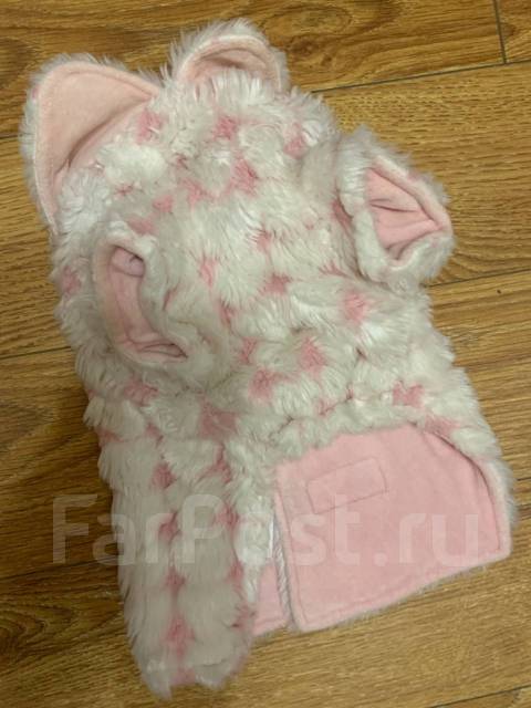 Розовая шубка для девочки собак в наличии Цена 350₽ во Владивостоке