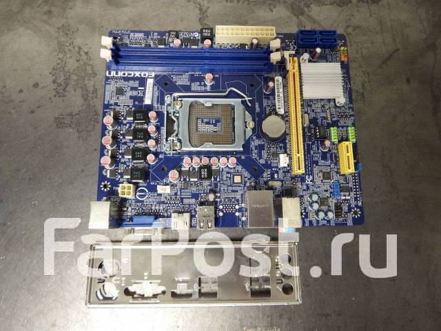 Материнская плата для компьютера Foxconn H61MXE Intel H61 Socket 1155 ...