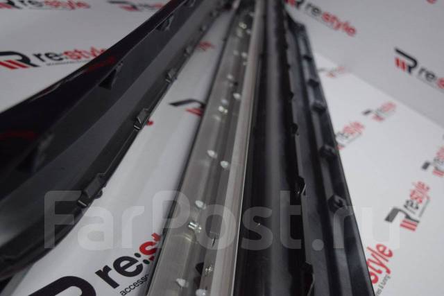 Подножки (пороги) Toyota Land Cruiser 200 / Lexus LX570 Черный купить ...