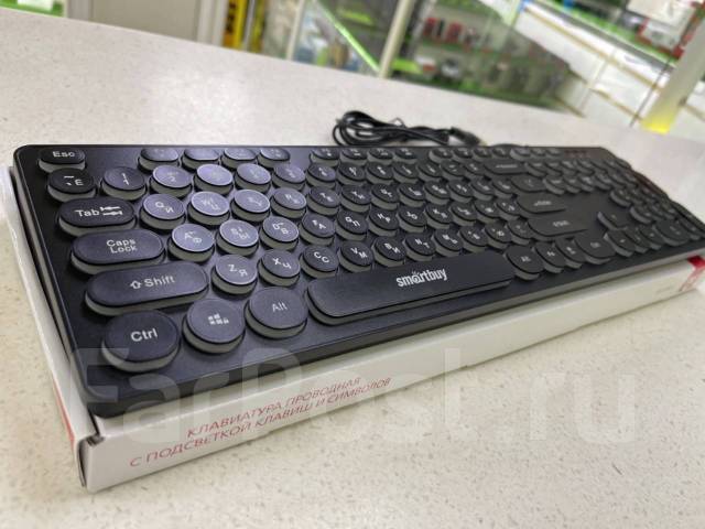Проводная Клавиатура с подсветкой Smartbuy ONE SBK-328-K. iCity ...