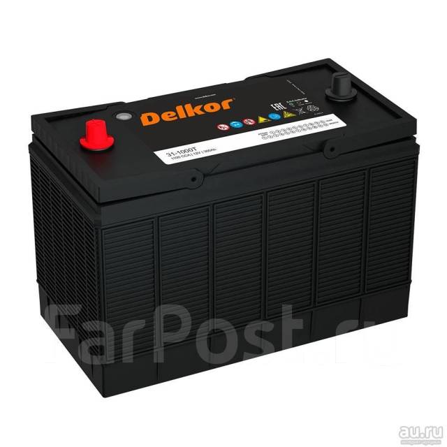 Аккумулятор Delkor 311000T (шпилька) for Freightliner, сурьмянистый ...