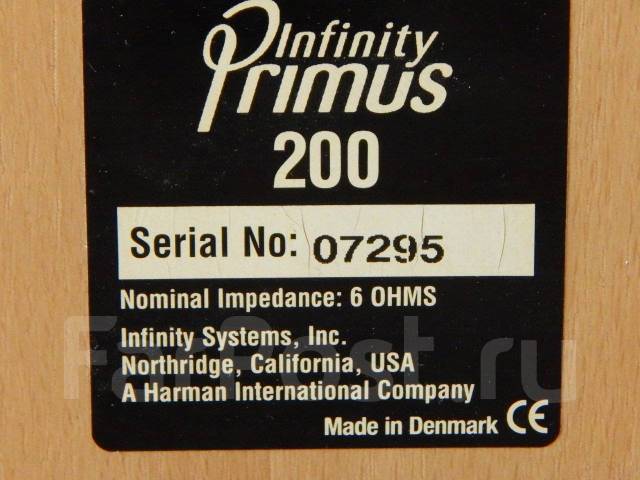 Акустика Infinity Primus 200 с полками MD - Акустические системы во ...