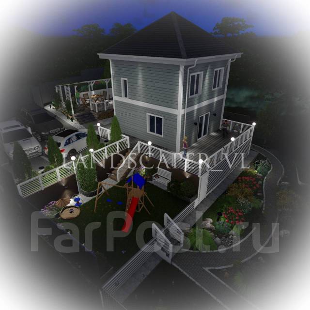 Ландшафтный дизайн. Интерьер. Проектирование ИЖС и др. Топосъемка во ...