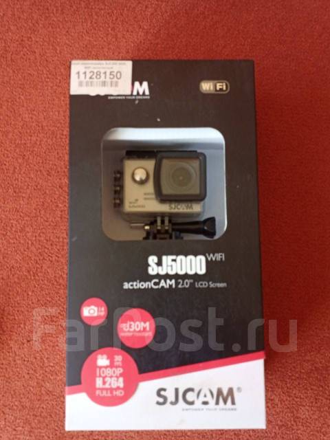 Экшен камера Sj5000 wifi, без объектива, б/у, в наличии. Цена: 2 500 ...
