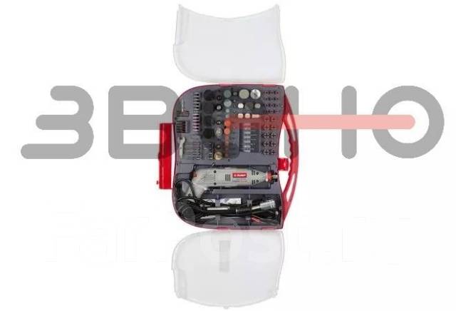 Гравер ЗУБР электрический с набором мини-насадок в кейсе, 219 предметов ...