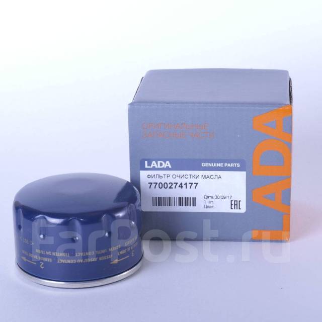 Фильтр масляный ВАЗ LADA Largus, Renault, Nissan, Suzuki, Dacia, ALFA ...
