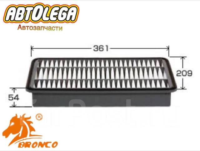 Фильтр воздушный Bronco Toyota Hiace KDH2 1KD-FTV TRH2 1/2TR-FE купить ...