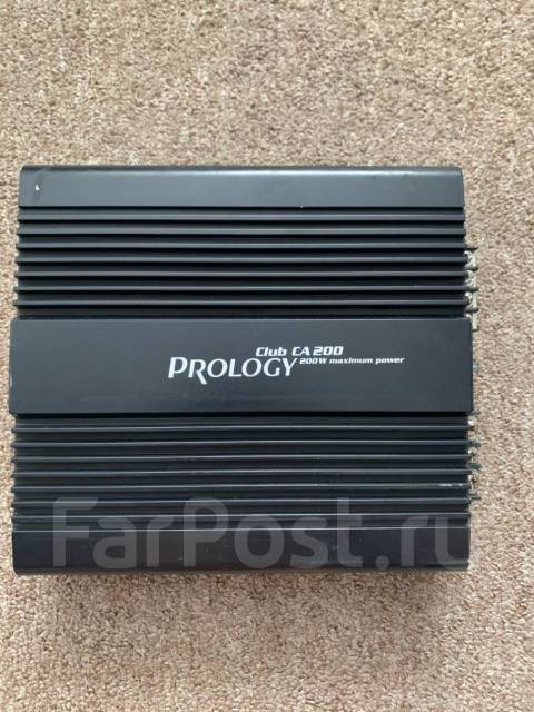 Усилитель Prology club ca-200 и провода для подключения сабвуфера - Усилители звука во Владивостоке