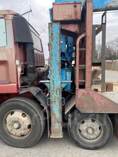 Крановая эвокуаторная установка Tadano Z504SL с пультом и лебедкой - Навесное и дополнительное ...