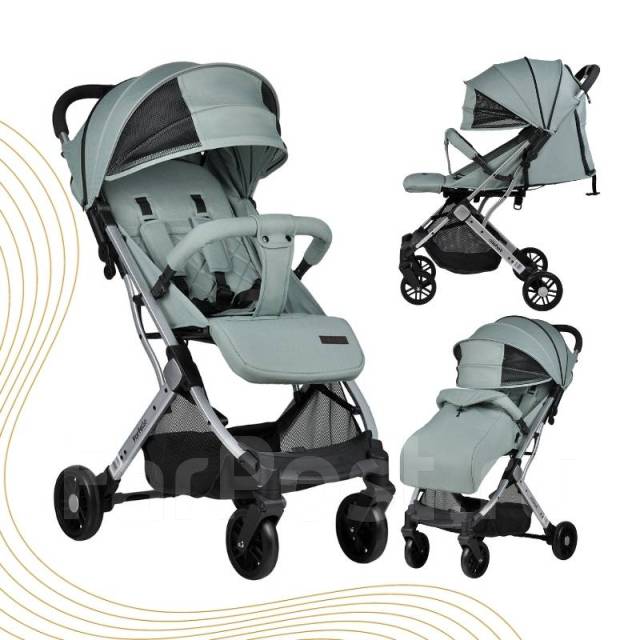 Коляска детская прогулочная Farfello Comfy Go (хаки), новый, в наличии ...