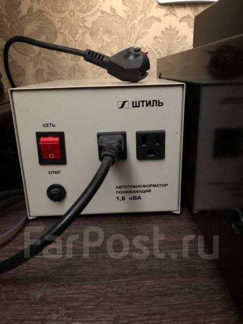 Автотрансформатор понижающий АТ-1,6 220/100, новый, в наличии. Цена: 12 ...