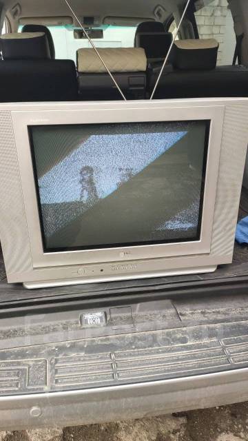 Телевизор LG Flatron, LG, CRT (ЭЛТ), б/у, в наличии. Цена: 1 500₽ во ...