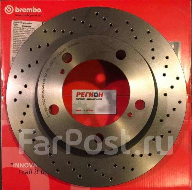 Перфорированные тормозные диски Brembo Land Cruiser 200 TLC200 LX570 ...