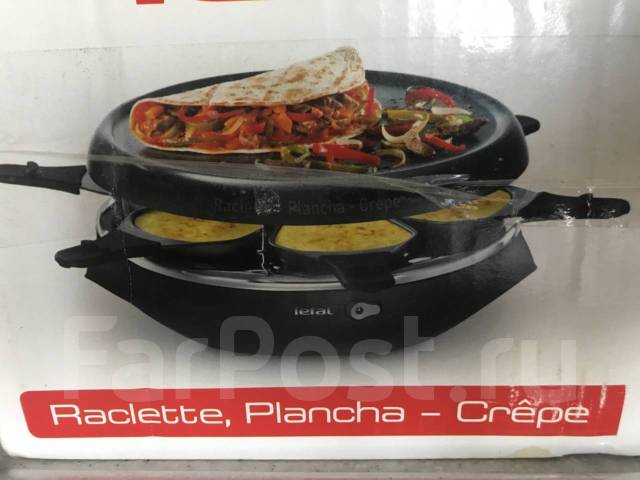 Раклетница (Сковорода) raclette plancha tefal, б/у, в наличии. Цена: 2 ...