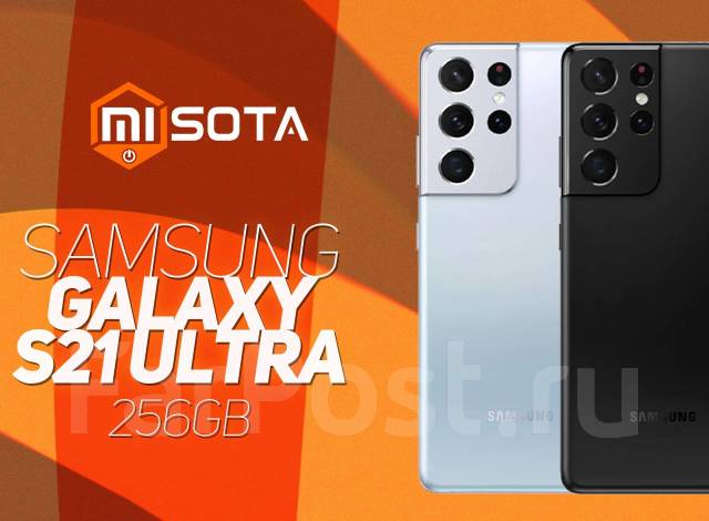 Samsung Galaxy S21 Ultra 256GB! Гарантия MiSota, 6.80", моноблок, 3G ...