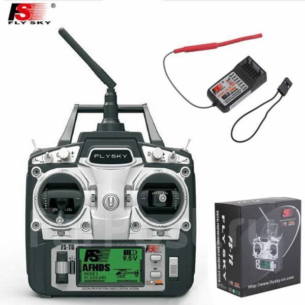 Аппаратура радиоуправления FlySky (#FS-T6) FS-T6 2.4G (6-channels) FlySky