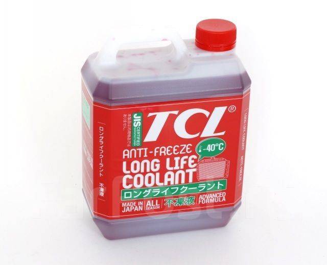 Антифриз LLC -40C красный, 4 л TCL TCL LLC01236 - Автохимия и ...