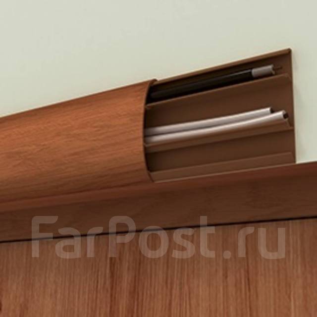 Наличник Идеал с кабель-каналом 70ммх2,2м венге, новый. Цена: 220₽ во ...