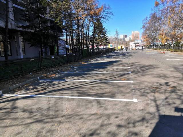 Нанесение дорожной разметки от 50 рублей за м/п. Разметка паркингов ...