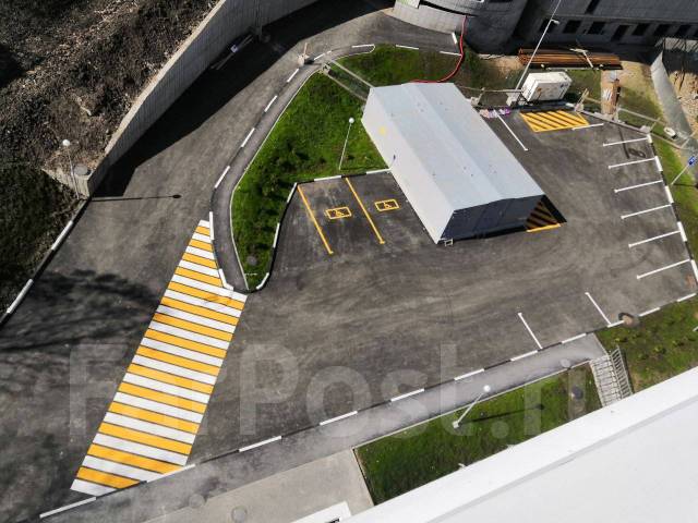 Нанесение дорожной разметки от 50 рублей за м/п. Разметка паркингов во ...