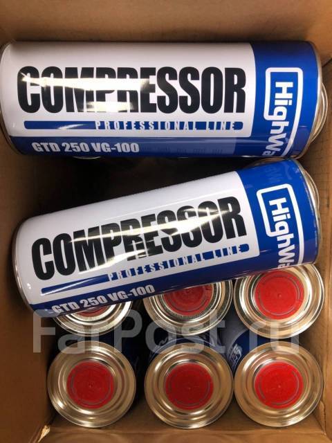 Компрессорное Масло High way Compressor GTD 250 VG-100, минеральное, 1 ...