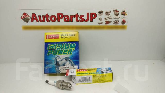 Комплект (4 шт. ) иридиевых свечей Denso ik20 iridium power.5304 Japan ...