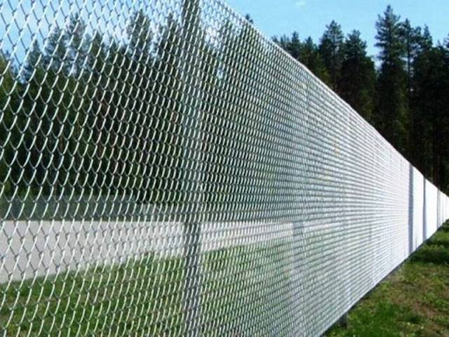 Сетка рабица оцинкованная, высота 2 метра, проволока 2.0мм, новый, в ...