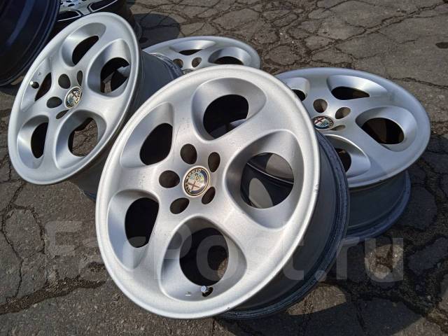 15153 Оригинальные литые диски Alfa Romeo R16, 16", 1 шт, 5x98, 4 шт, б ...