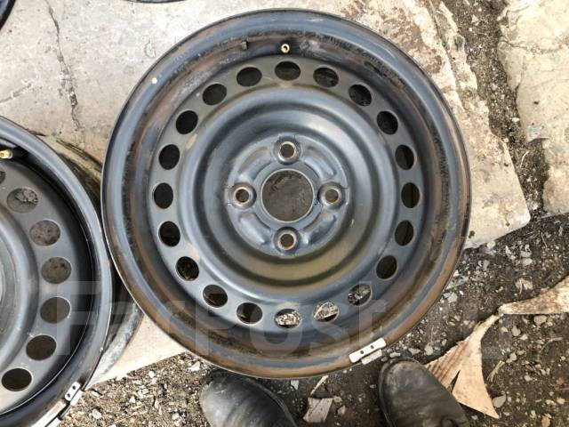 Железные диски, Honda, 14", 1 шт, 4x100, штампованные, 56,1 мм. 2 шт, б ...